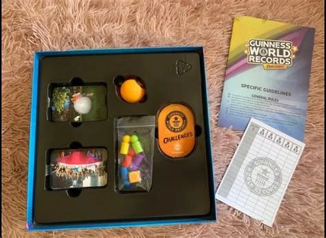 Guinness World Record Challenges Board Game Vinted