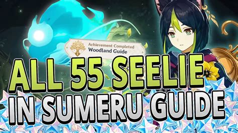 All 55 Seelie Locations In Sumeru FAST ROUTE GUIDE TIMESTAMPS