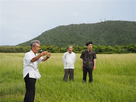 ミサイル配備予定地調査 あかみね議員と山添議員 沖縄・与那国 赤嶺政賢（日本共産党 衆議院議員）