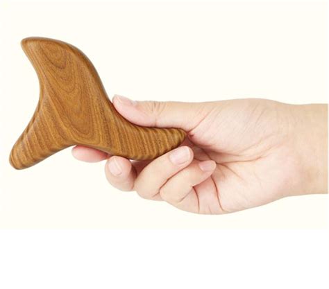 Camphor Wood Triangle Bird Foot Massage Acupuncture Point Stick Foot