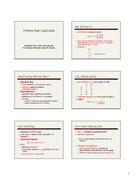 minhash pdf pdf computer programming discrete mathematics