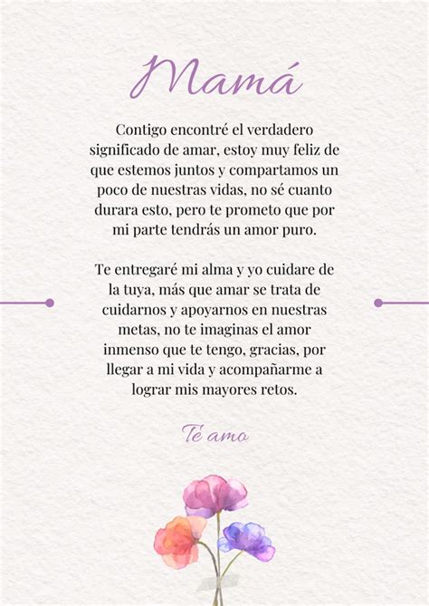 Cartas Para El Día De La Madre gratis Canva