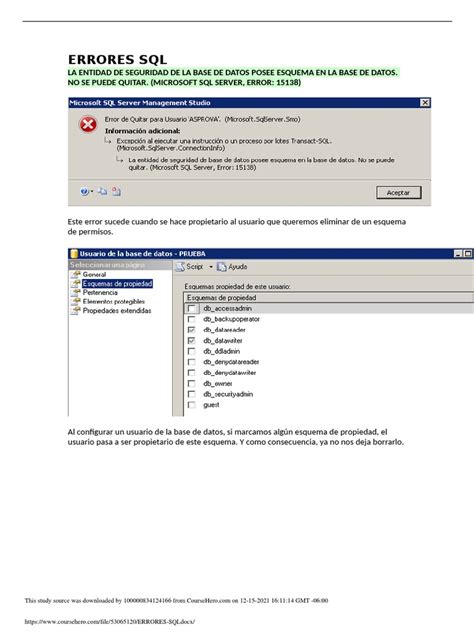 Errores Sql Pdf