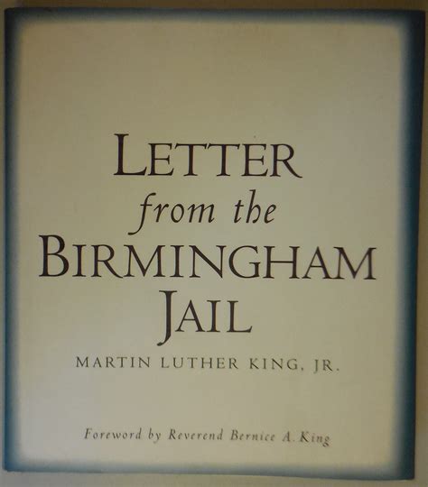 Martin Luther King Jr Birmingham Jail