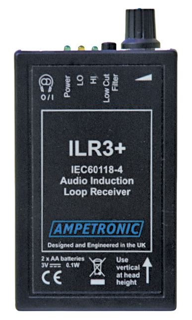 Ampetronic Ilr3 Audio Induction Loop Receiver Just Loops