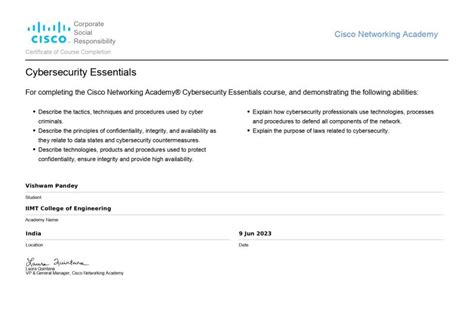 Vishwam Pandey On Linkedin Cybersecurity Cisco