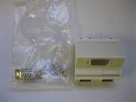 Vimar Idea 16361 B 9 Pin Solder D Sub Female Socket Connector White
