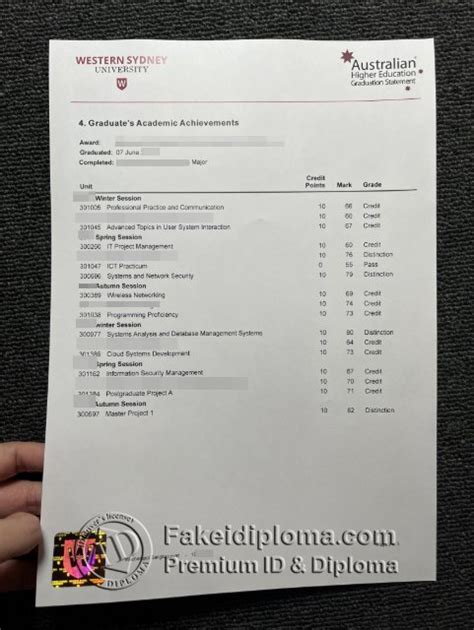 Uws Academic Transcript