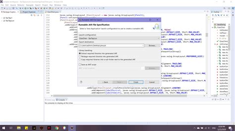 lỗi khi export ra file jar trong eclipse programming dạy nhau học