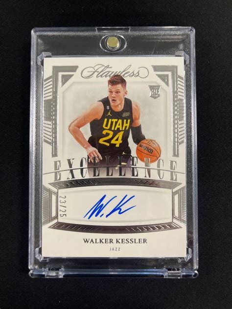 2023 Panini Flawless Walker Kessler Rc 手提 犹他爵士 新秀 沃克凯斯勒 25编卡签 卡淘
