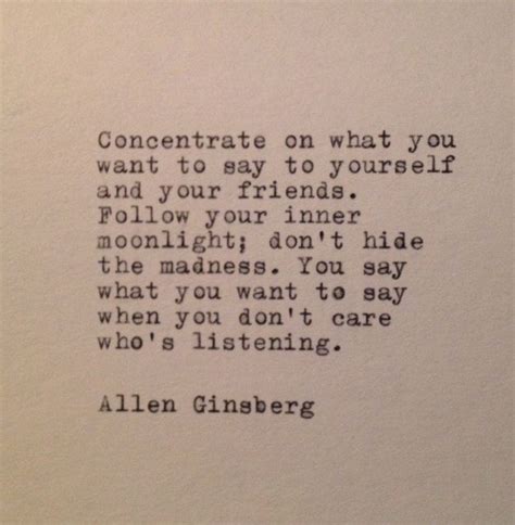 Allen Ginsberg Quotes Quotesgram