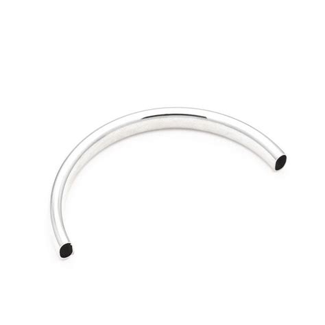 Curved Tube Beads Etsy