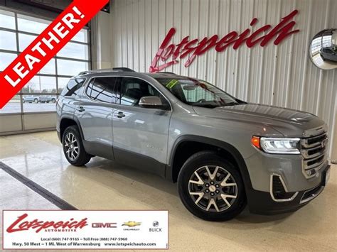 Certified Pre Owned 2023 GMC Acadia SLT SUV In Warrensburg 15011