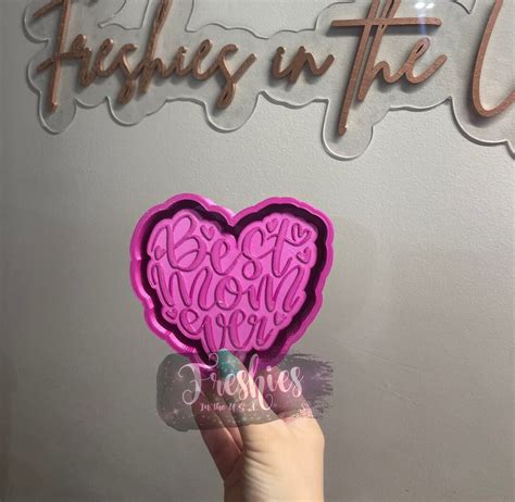 Best Mom Ever Silicone Car Freshie Mold Etsy