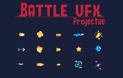 Battle VFX Projectile By Pimen