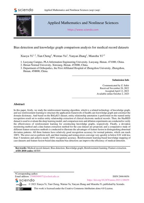 Pdf Bias Detection And Knowledge Graph Comparison Analysis For
