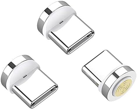 Amazon JianHan Magnetic USB C Connector Tips Head Type C Magnetic