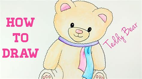 How To Draw A Cute Teddy Bear