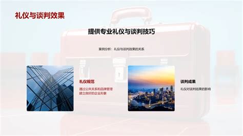 商务礼仪与谈判技巧 Ppt模板下载