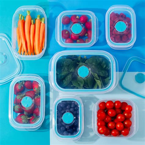 Vent And Seal Plastic Container Oblong 650ml Décor Australia Décor Australia