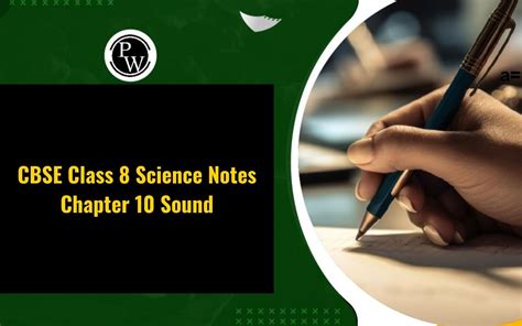 Cbse Class 8 Science Notes Chapter 10 Sound