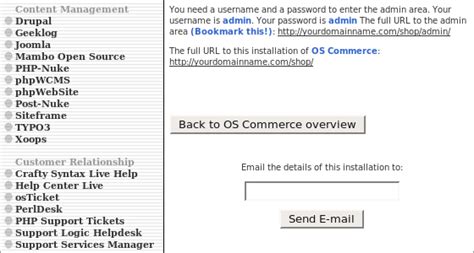 Oscommerce Installation Fastwebhost Tutorials