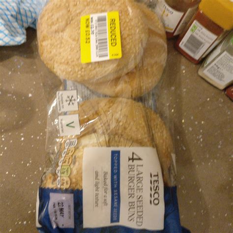 Tesco Large Seeded Burger Buns Reviews Abillion