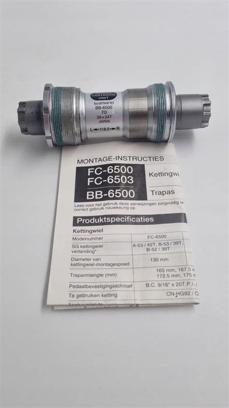 Suport Shimano BB 6500 ITA 118 5mm 70 849 13223396137 Oficjalne