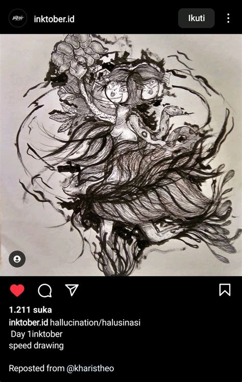 Inktober Kharis Theosophi Mantohana Napitupulu