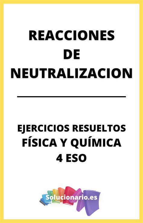 Ejercicios Resueltos Física y Química 4 ESO 2024 2025 PDF