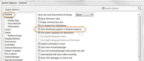 SOLIDWORKS Thumbnail Preview Is Missing
