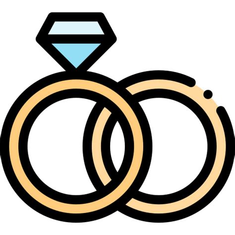 Anillo De Compromiso Iconos Gratis De Moda