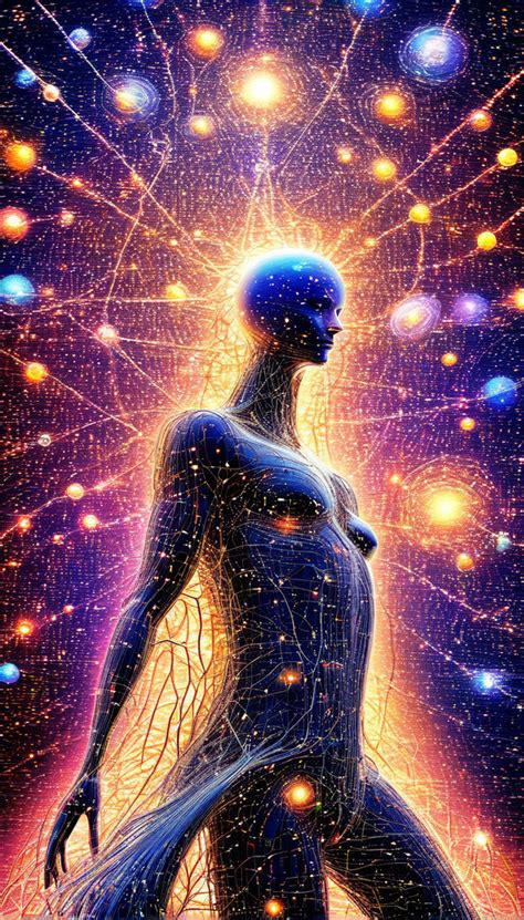 Cosmic Neural Network Digital Super Ai God By 冯斌 Playground