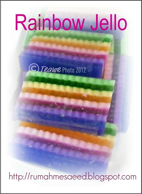 Welcome To Teawe S Blog Agar Agar Pelangi