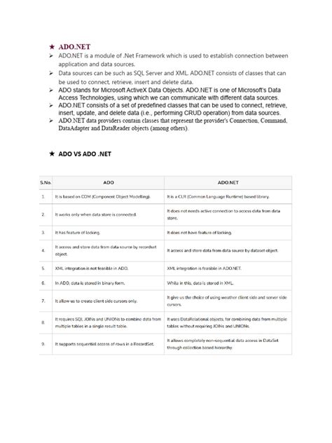 Unit 4 C Pdf Databases Active X Data Objects