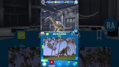 Todos Los Dinosaurios De Jurassic Park En Jurassic World Alive Youtube