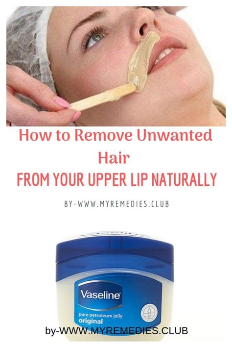 How To Remove Unwanted Hair From Your Upper Lip Naturally