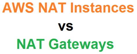 Aws Nat Instances Vs Nat Gateways Sysadminxpert