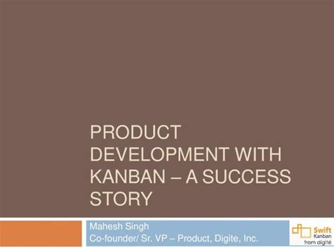 pdf product development success story with kanban final dokumen tips