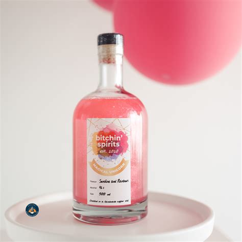 Magical Unicorn Sunshine And Rainbow Flavoured Gin Bitchin Tees