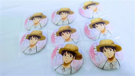 銀魂 アニメイトカフェ 海の家 缶バッジ 新八 メルカリ
