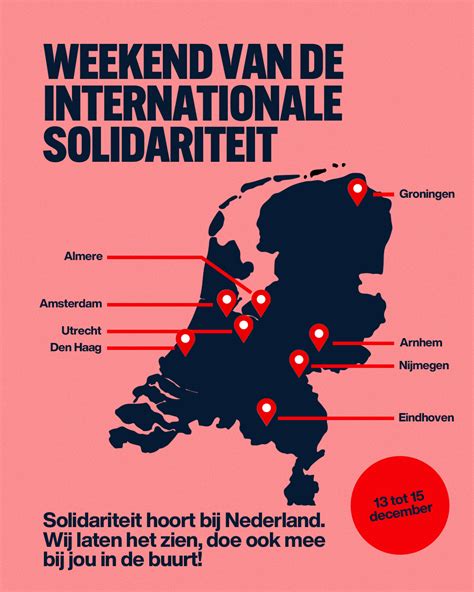 Weekend Van De Internationale Solidariteit Groenlinks Pvda