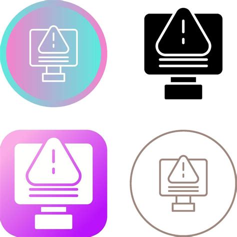 It System Failure Vector Icon 40665463 Vector Art At Vecteezy