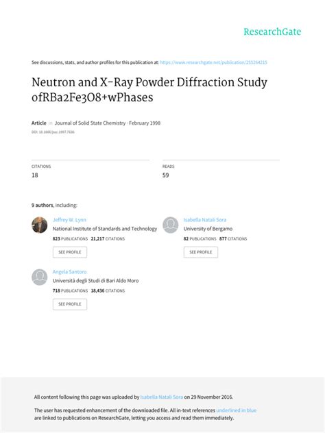 Neutronandxraypowderdiffractionstu Pdf