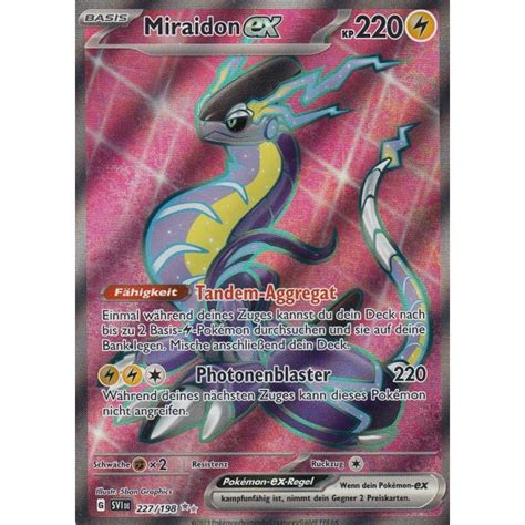 Garados Ex 225 198 Fullart Karmesin Und Purpur Pokemon Karte Kaufen