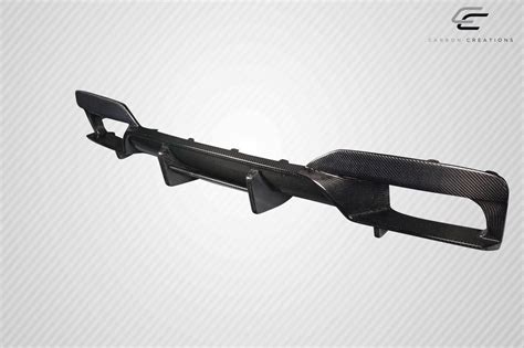 Carbon Creations® 118039 Sceptre Style Carbon Fiber Rear Diffuser