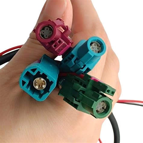 Fakra Cable Assembly Manufacture Custom Mini Hsd Lvds Cable Waterproof