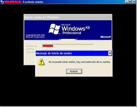 El Soportista Solución al ERROR No se puede iniciar sesión hay una restricción de su cuenta