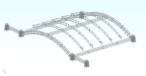 how to install the dome truss sgaier truss