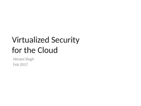 PPTX Securing Virtual Workload And Cloud DOKUMEN TIPS